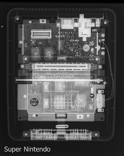 Game Consoles under X-Ray | Amusing Planet